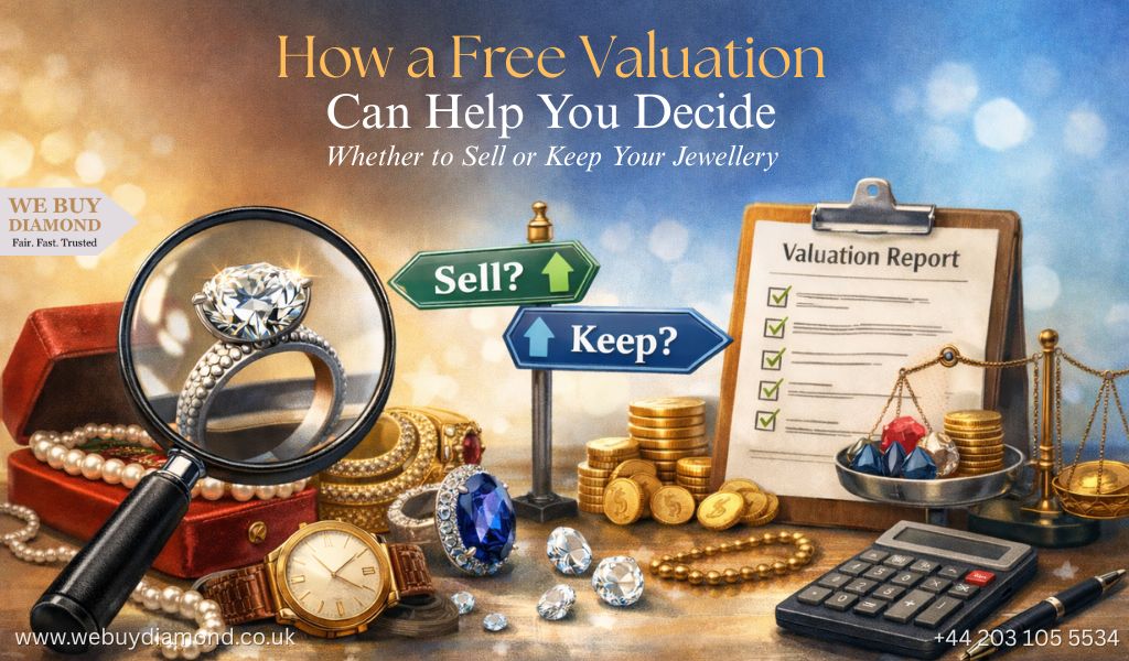 Free Jewellery Valuation London – Sell Or Keep?